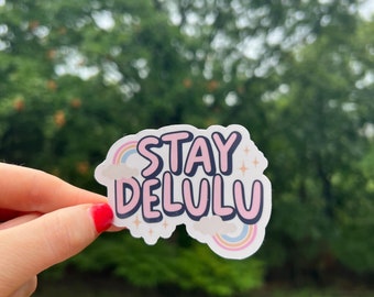 Sticker - Delulu - Etsy