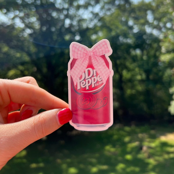 Coquette Dr Pepper Sticker - Etsy