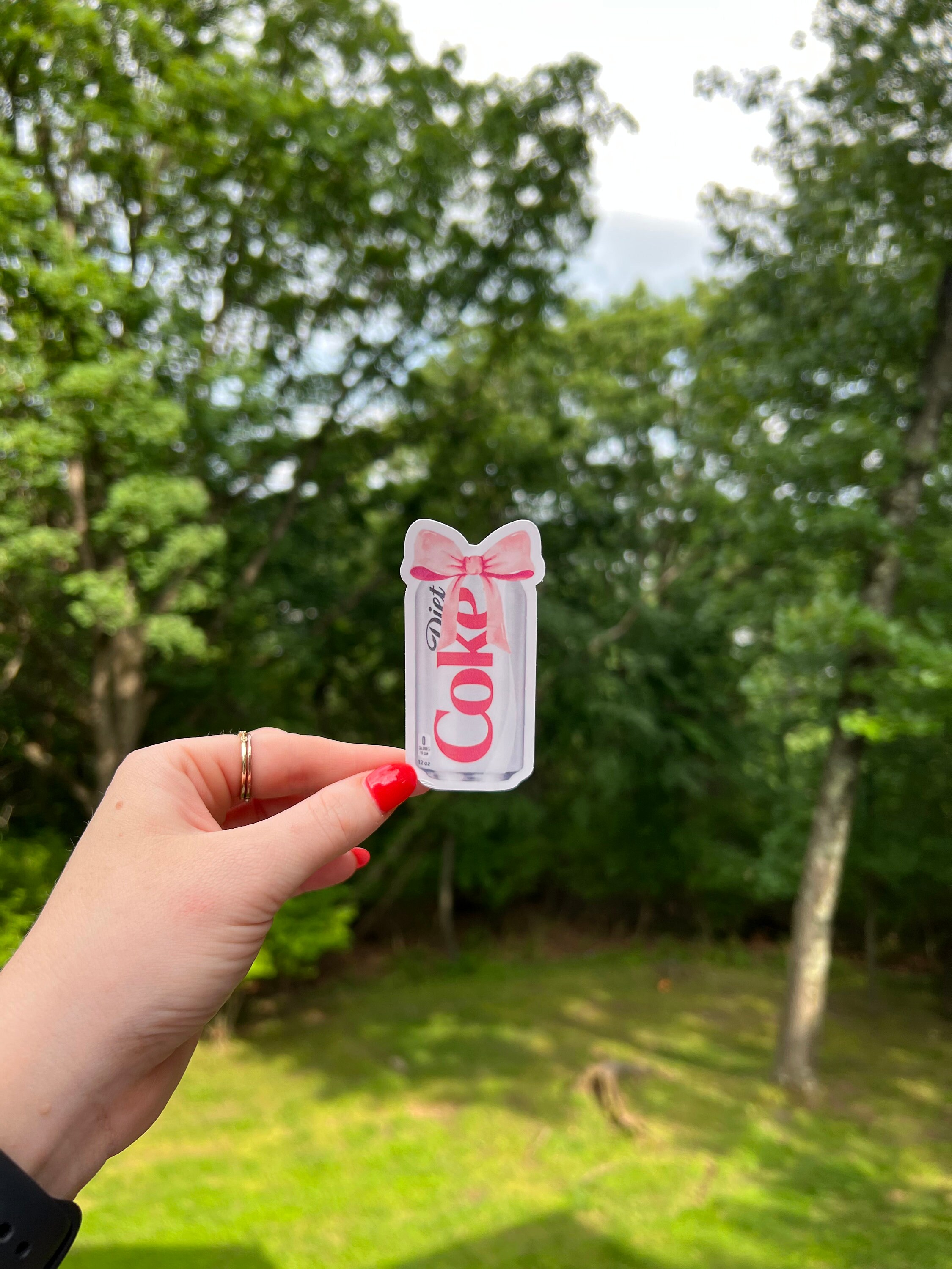 Diet Coke Sticker, Coquette Sticker, Diet Coke Coquette, Coke Can ...