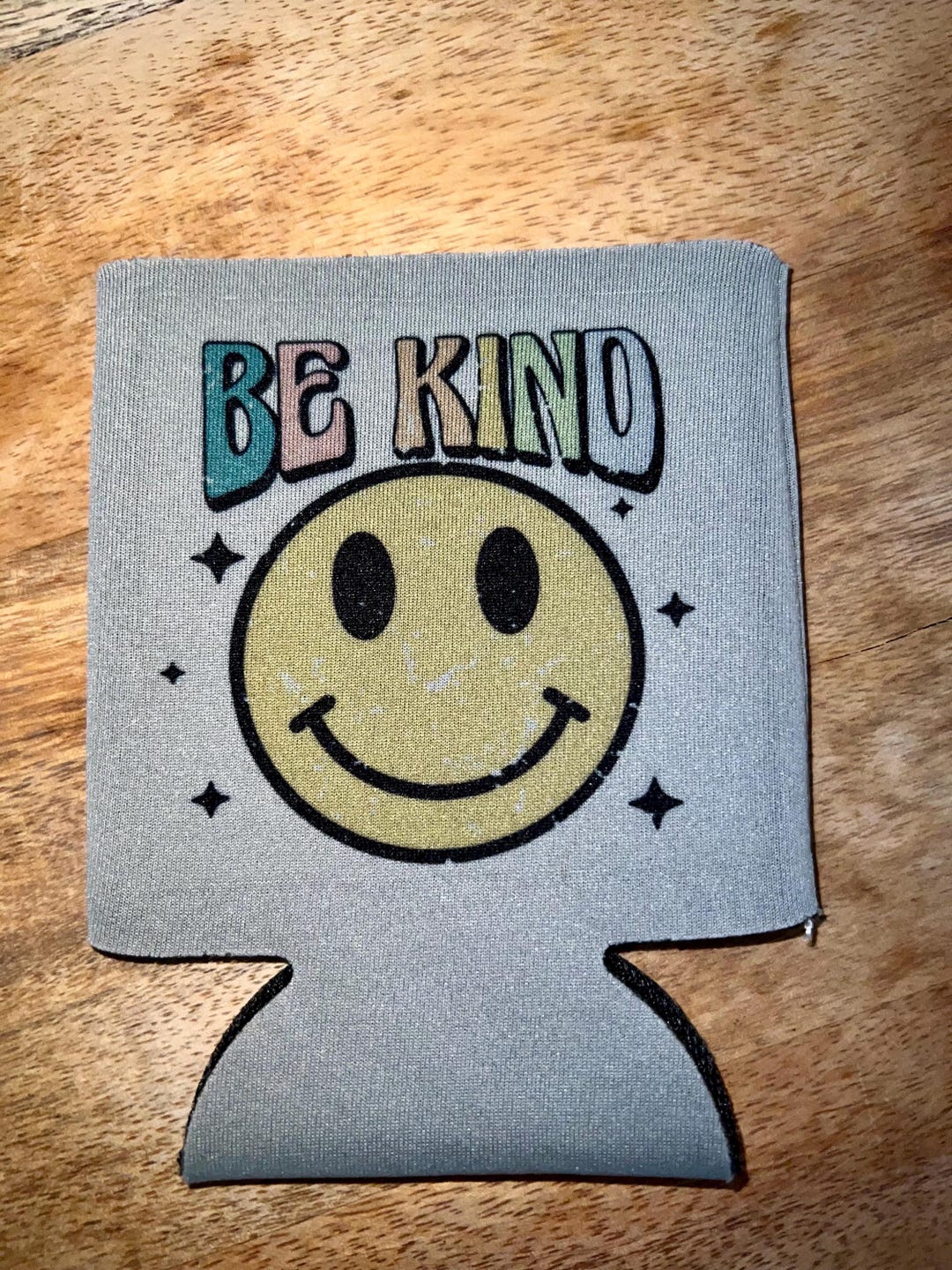 Happy Face Can Cooler Retro Smile Face Can Coolers Retro Can Cooler ...