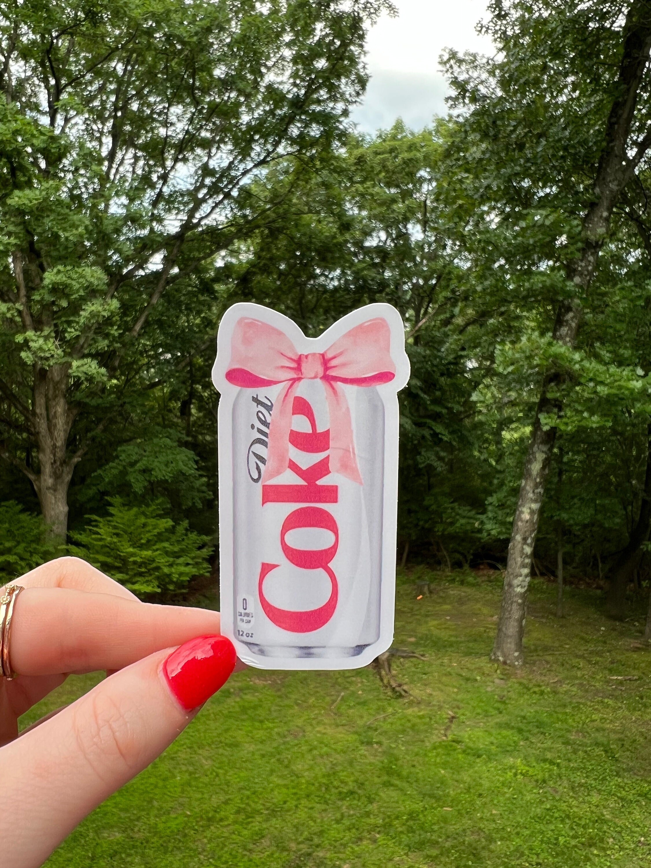 Diet Coke Sticker, Coquette Sticker, Diet Coke Coquette, Coke Can ...