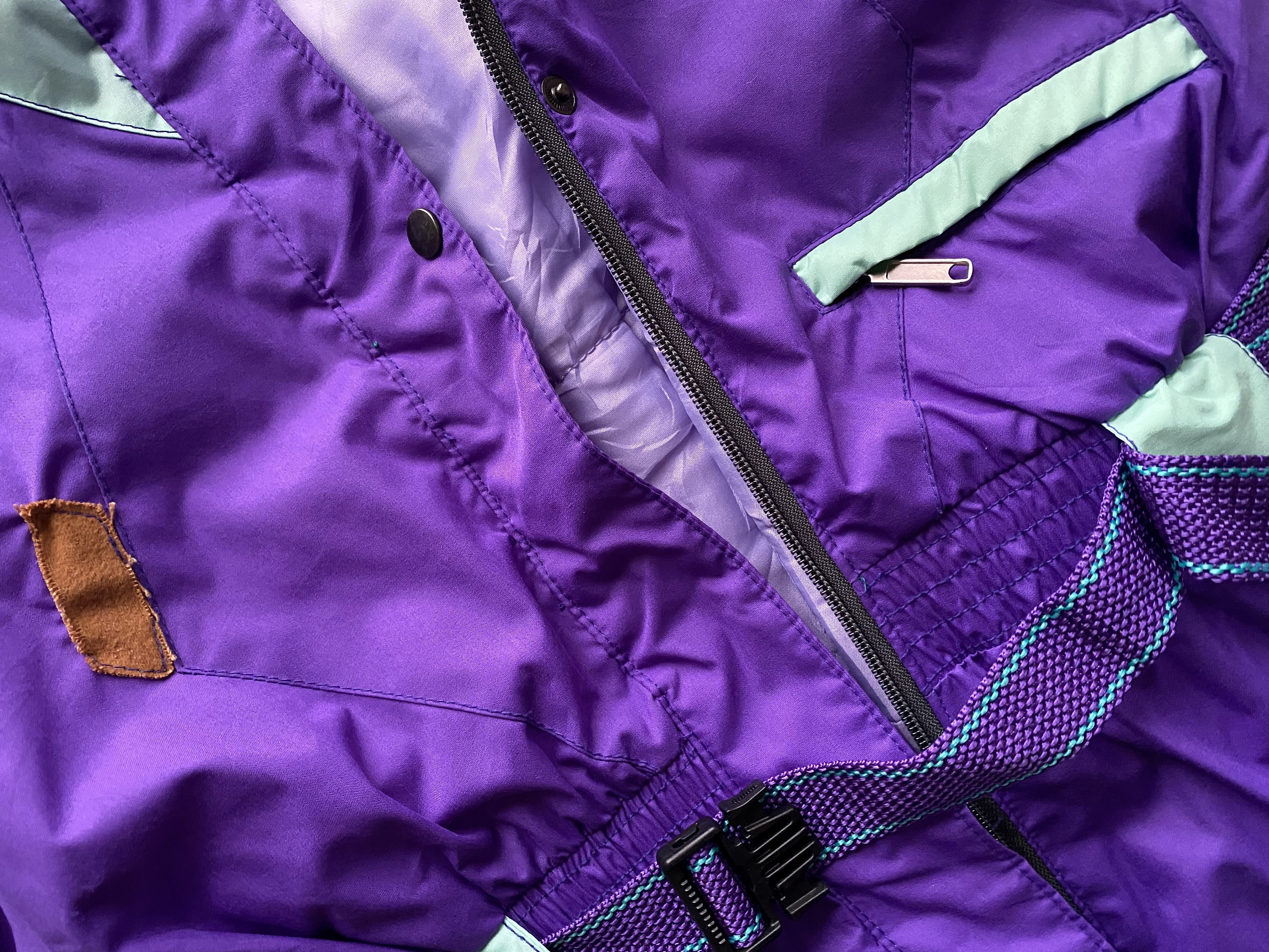 80s 90s Purple One Piece Ski Suit Retro Snowsuit Hipster Snow - Etsy