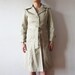 Vintage Women's Beige Brown Trench Coat Classic Beige Trenchcoat With ...