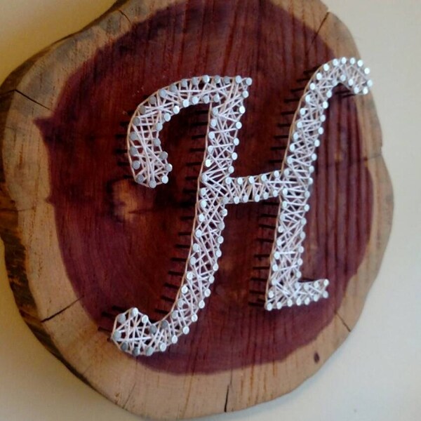 Monogram String Art - Etsy