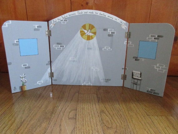 Annunciation Background Triptych for Catechesis of the Good - Etsy