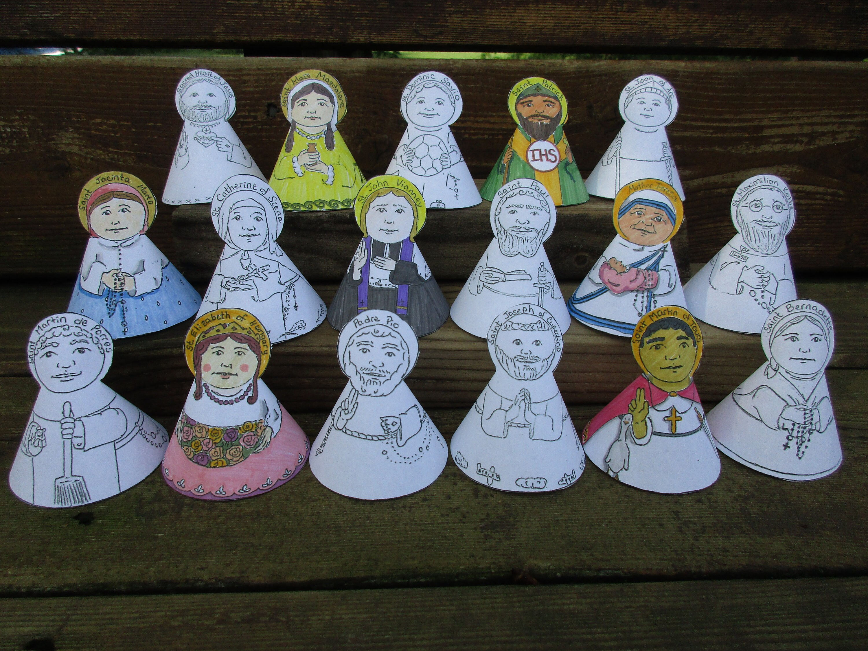 Saint Paper Dolls Throughout the Year Download - Etsy