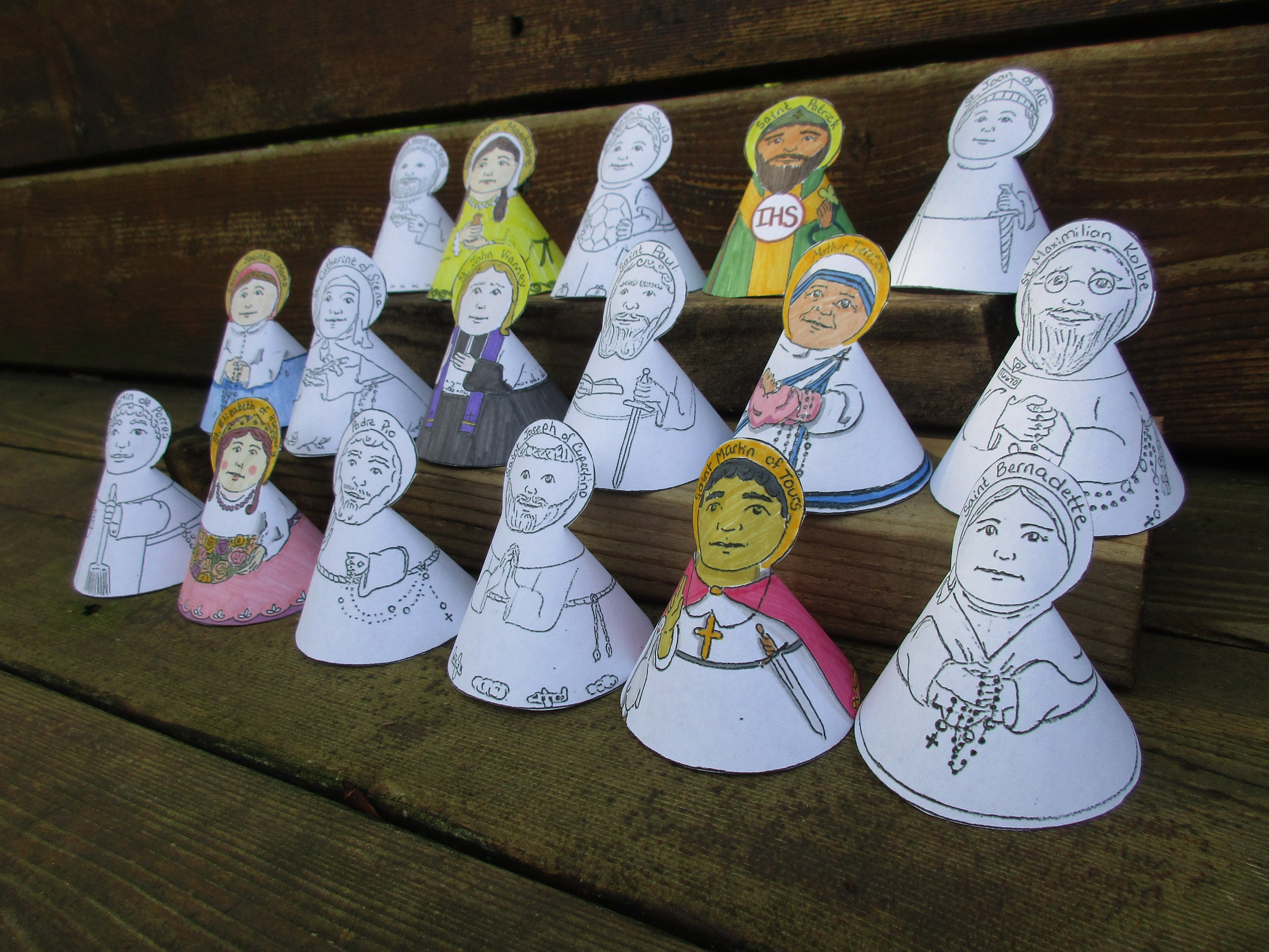 Saint Paper Dolls Throughout the Year Download - Etsy