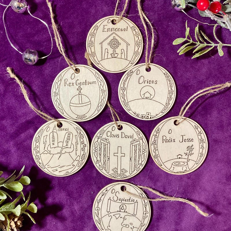 O Antiphons Printable - Etsy