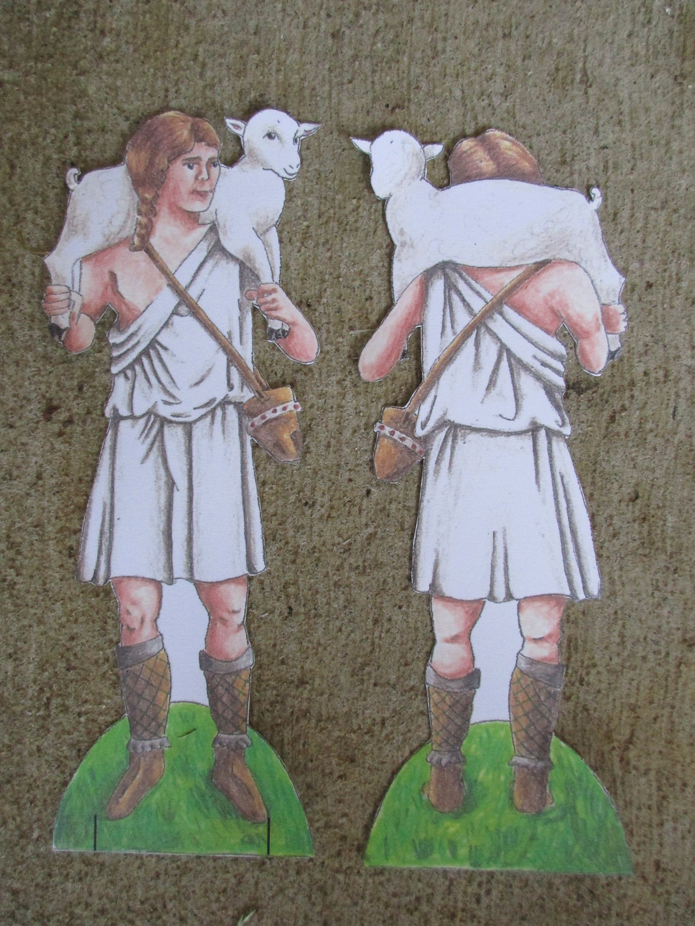 Good Shepherd Printable Figure - Etsy
