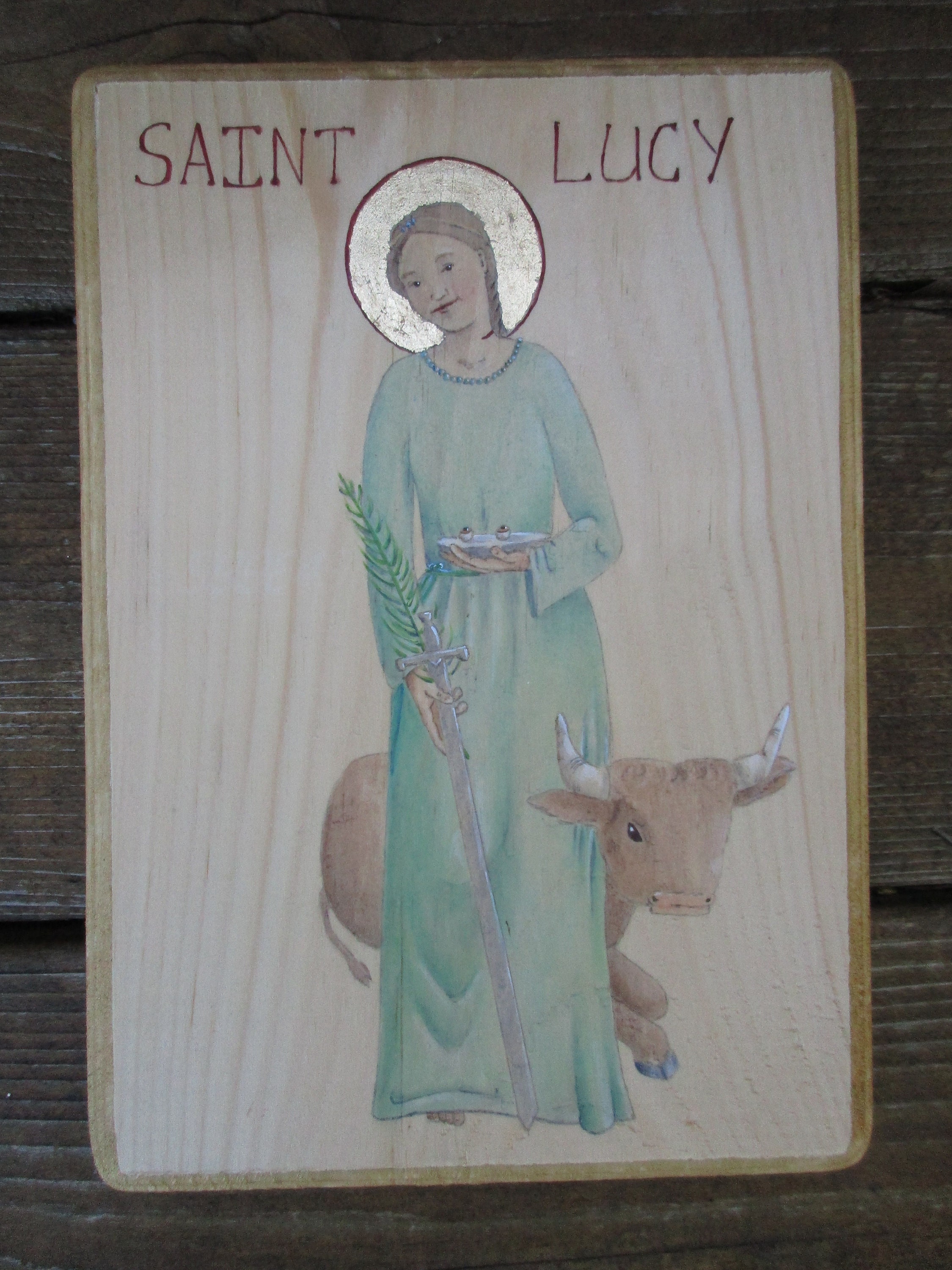 Icon of St. Lucy | Etsy