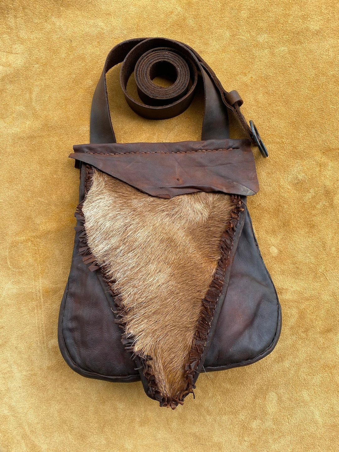 Handsewn Goat Hide Pouch (186) - Etsy
