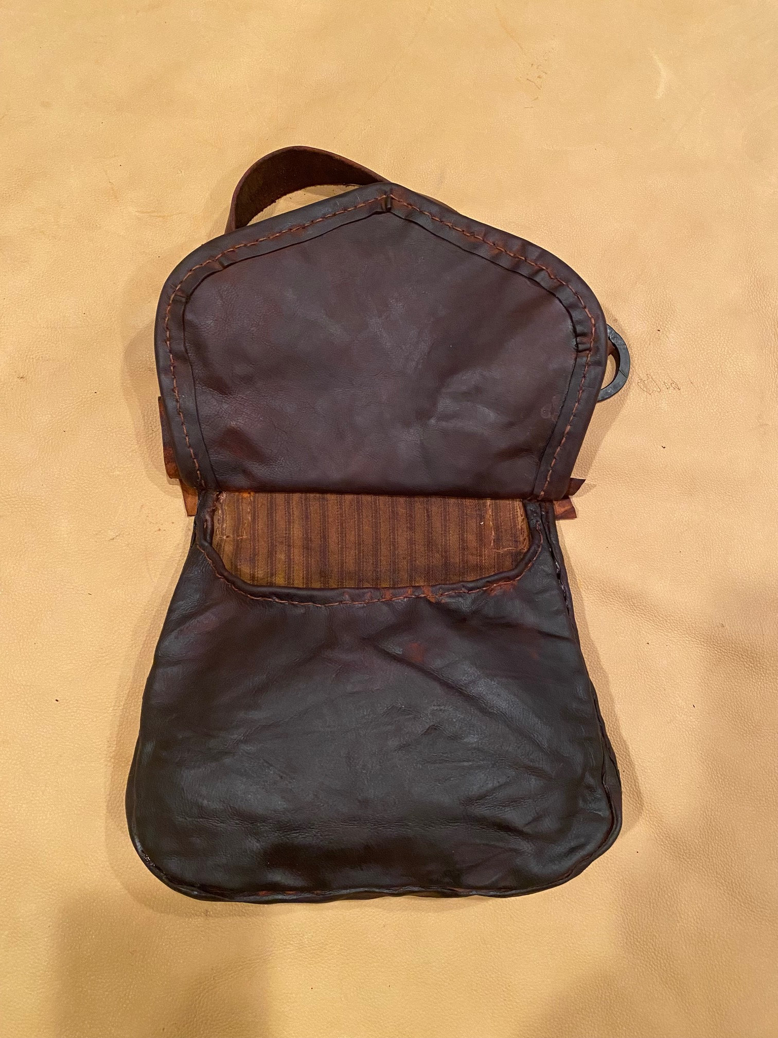 Leather Heart Pouch (192) With Heart Blossom Motif - Etsy