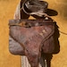 Handsewn Bark Tanned Deer Hide Pouch (220)with Handwoven Wool Strap - Etsy