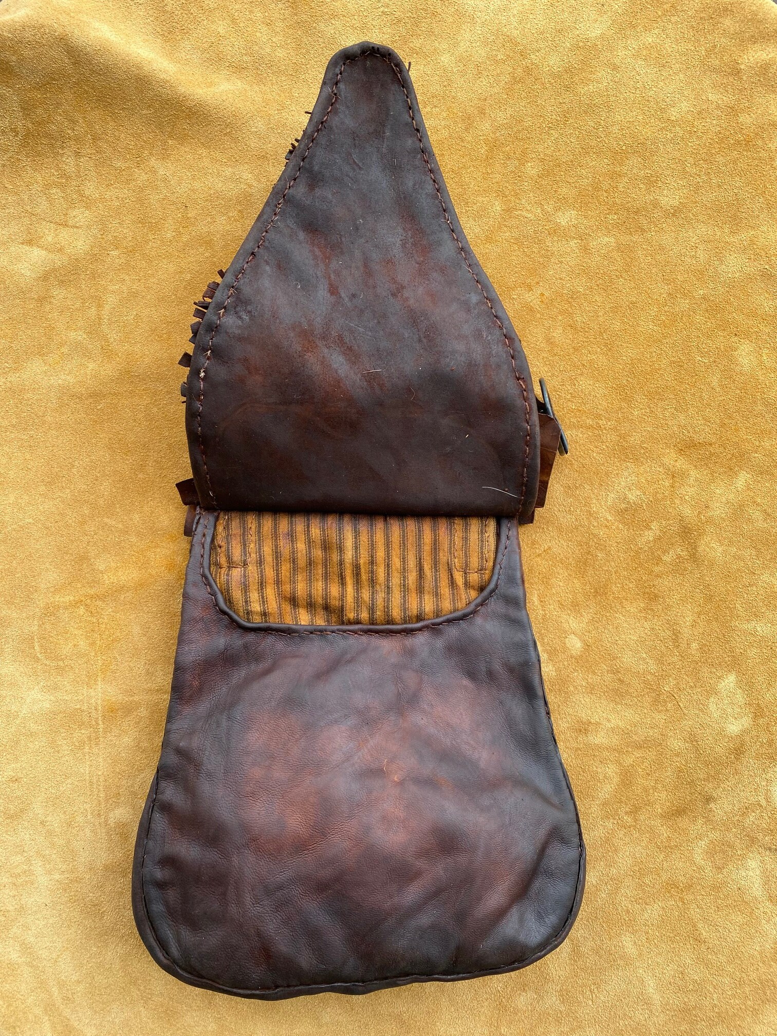 Handsewn Goat Hide Pouch (186) - Etsy