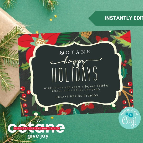 Floral Business Card - Etsy