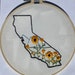California Embroidery Pattern - Etsy