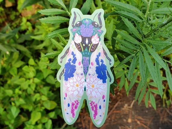 Birth Bug July / Monthly Birth Flower Insect / Larkspur / - Etsy