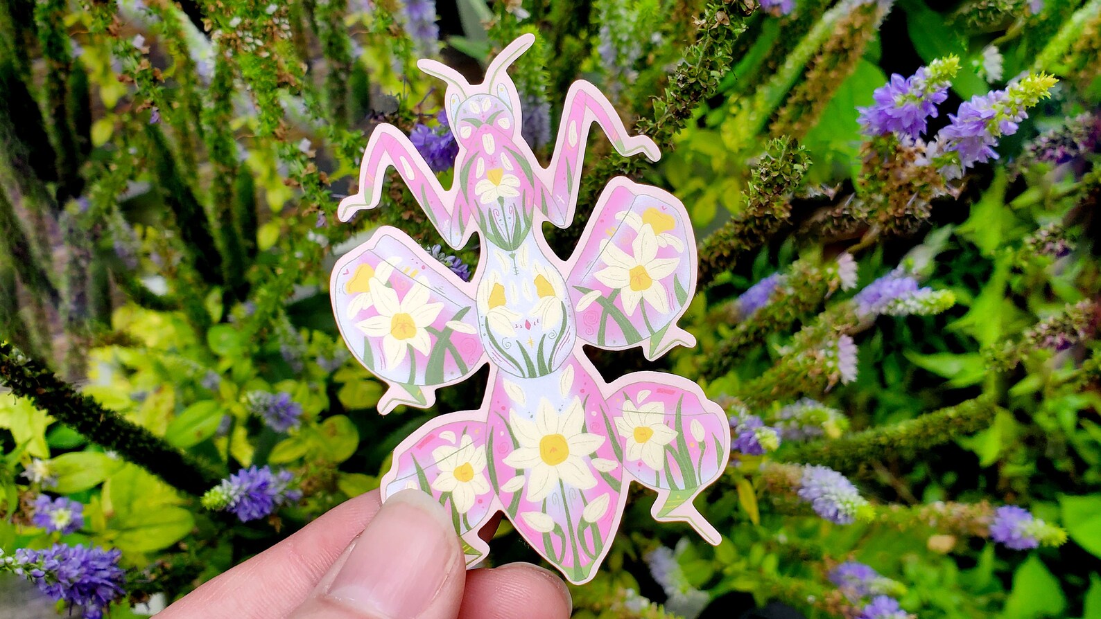 Birth Bug March / Monthly Birth Flower Insect / Daffodils / - Etsy