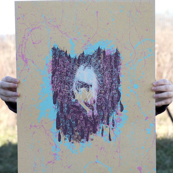 Art Screenprint - Etsy