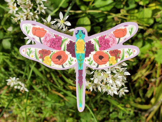 Birth Bug August / Monthly Birth Flower Insect / Gladiolus / | Etsy