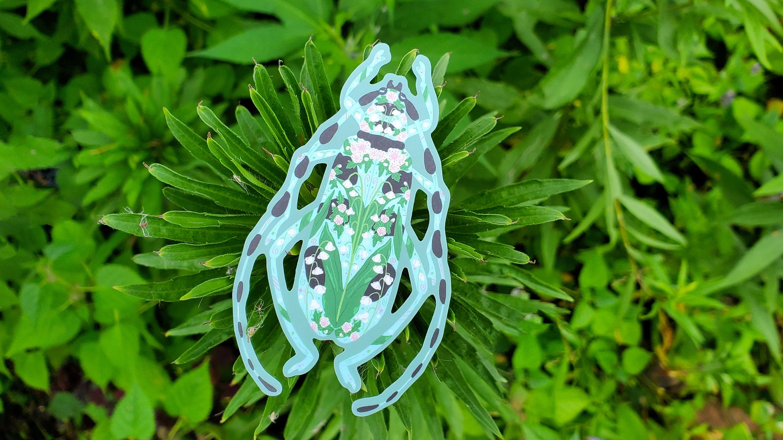 Birth Bug May / Monthly Birth Flower Insect / Lily of the - Etsy