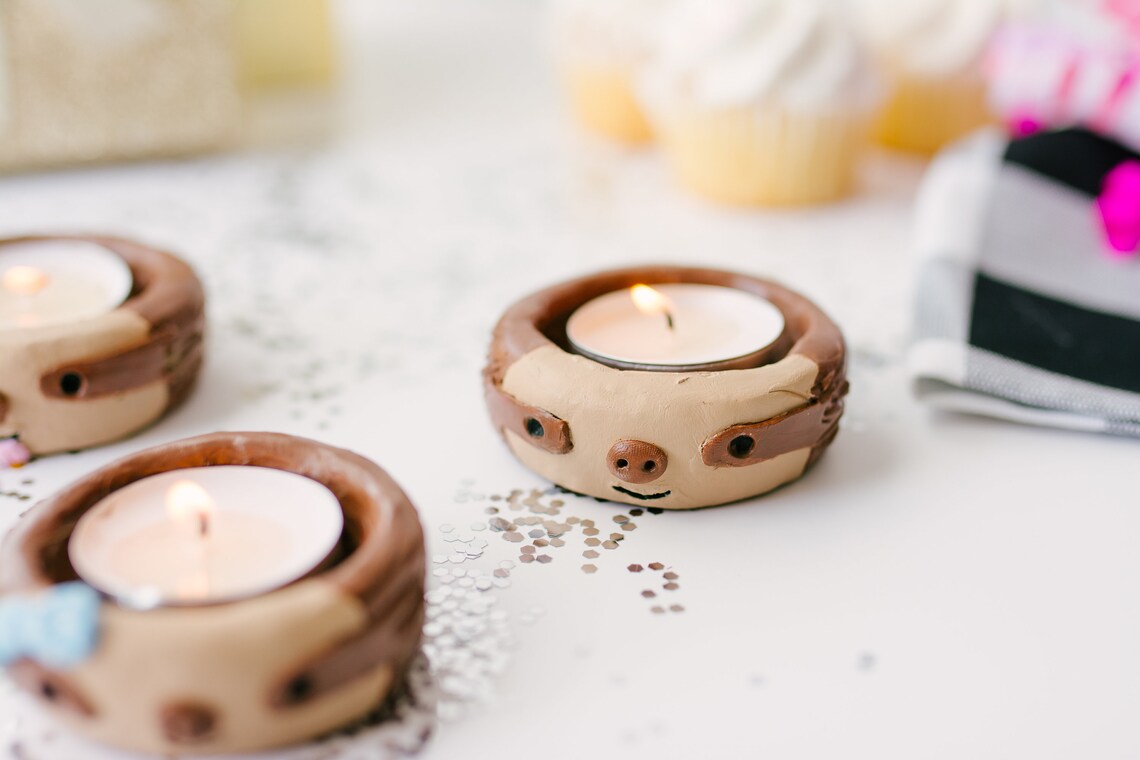 Sloth Decor Tealight Candle Holders Sloth Gift for | Etsy