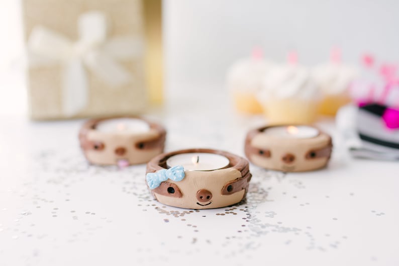 Sloth decor tealight candle holders Sloth gift for | Etsy