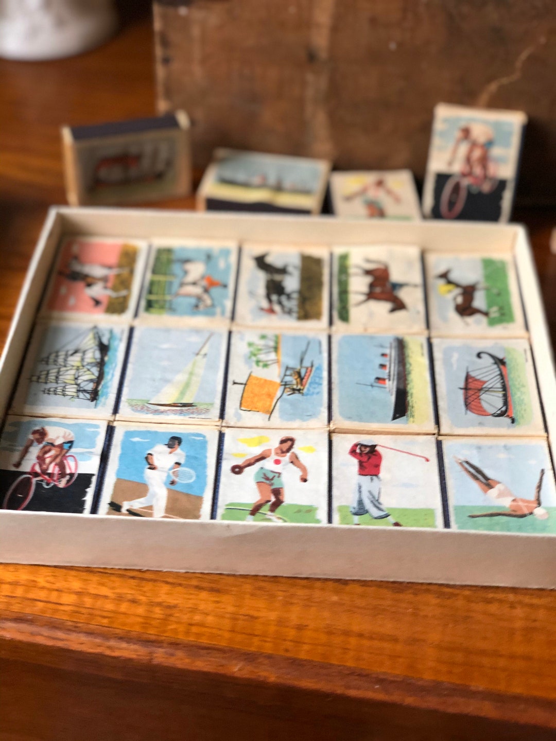 Swedish Collection of Sport Illustrated Matches by Svenska Tändsticks ...