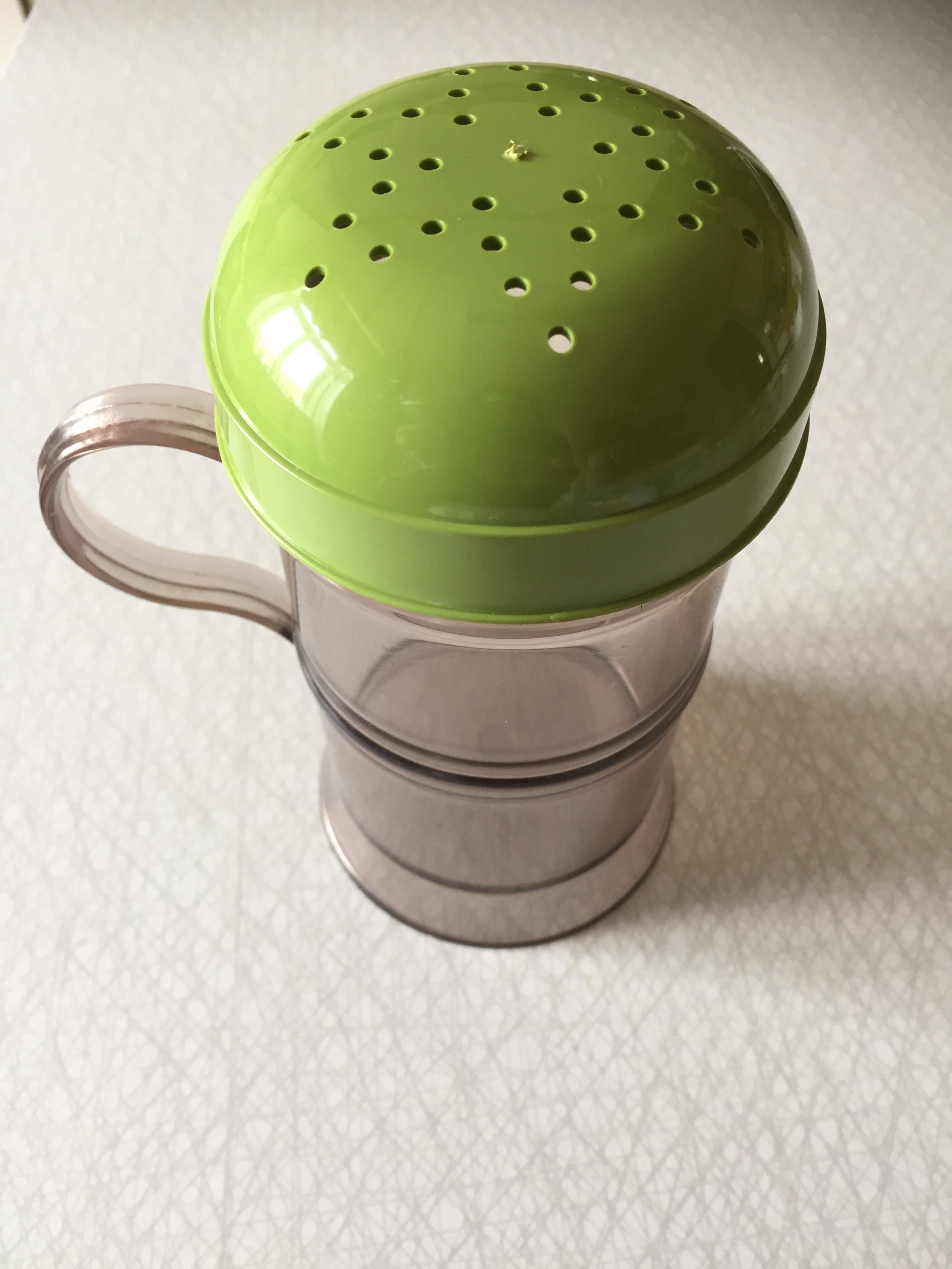 Retro hard plastic sugar shaker designed by Erik Kold Denmark 1970s ...