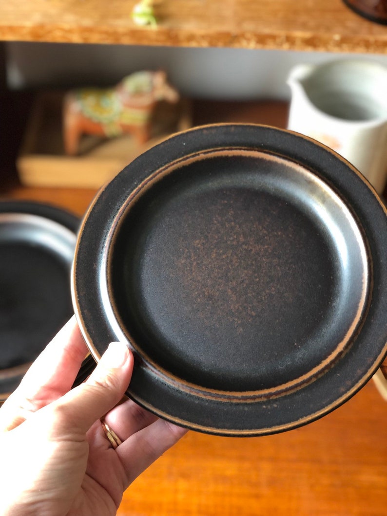 Arabia Ruska Dessert Cake Plates From Ruska Series Ulla - Etsy