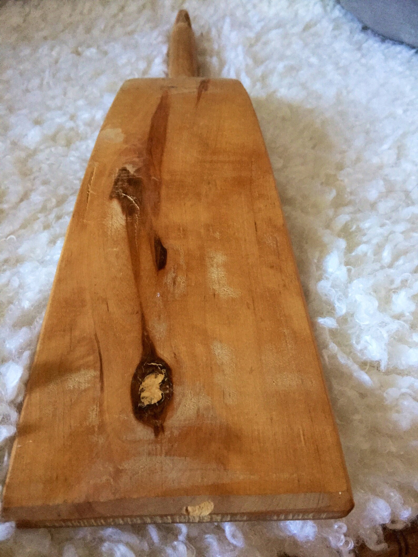 Vintage Scandinavian Wooden Handcarved Serving Tray With - Etsy