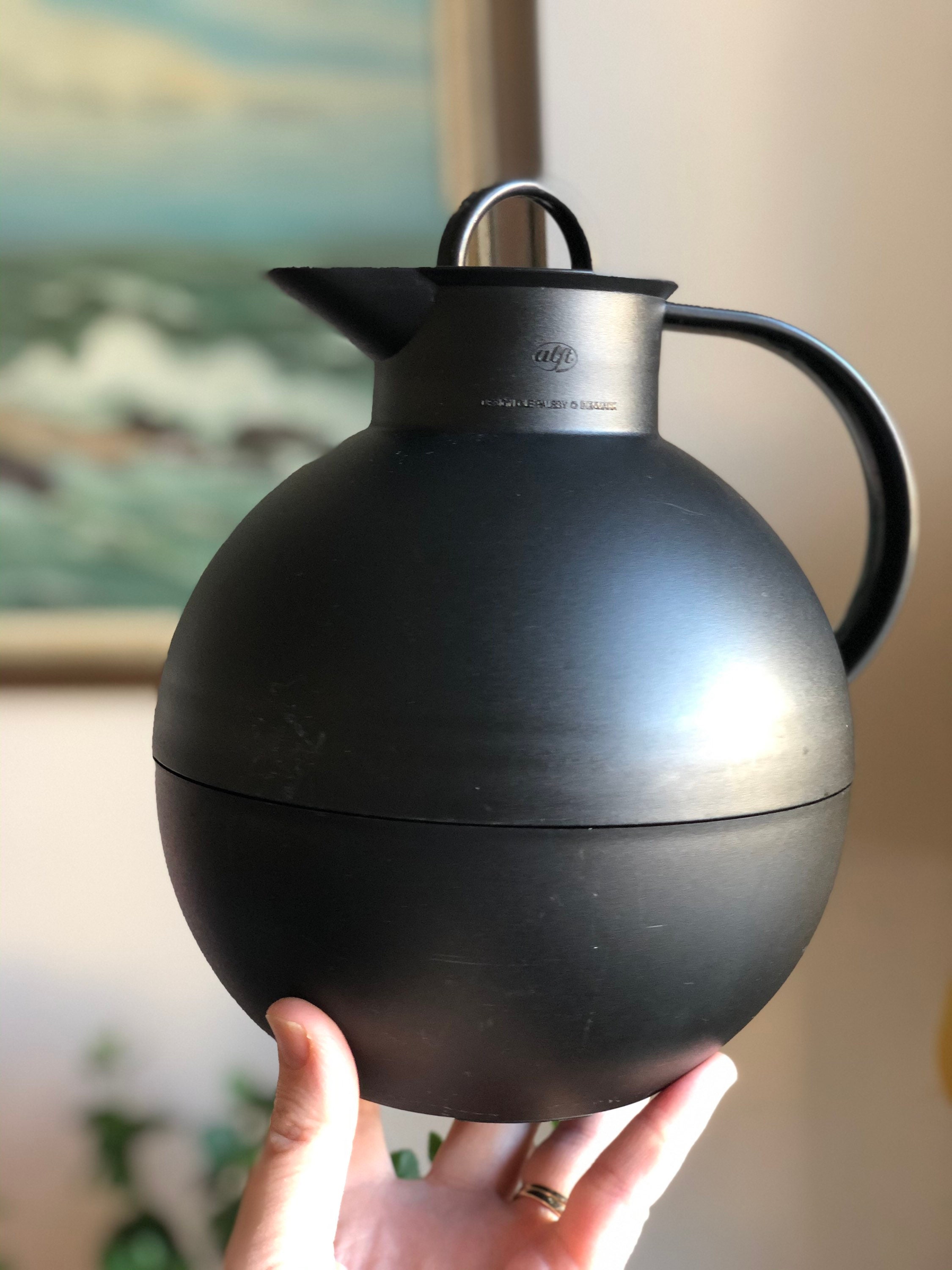 Alfi Modern Classic thermos designed by Danish designer Ole Palsby and made in Germany 1980s