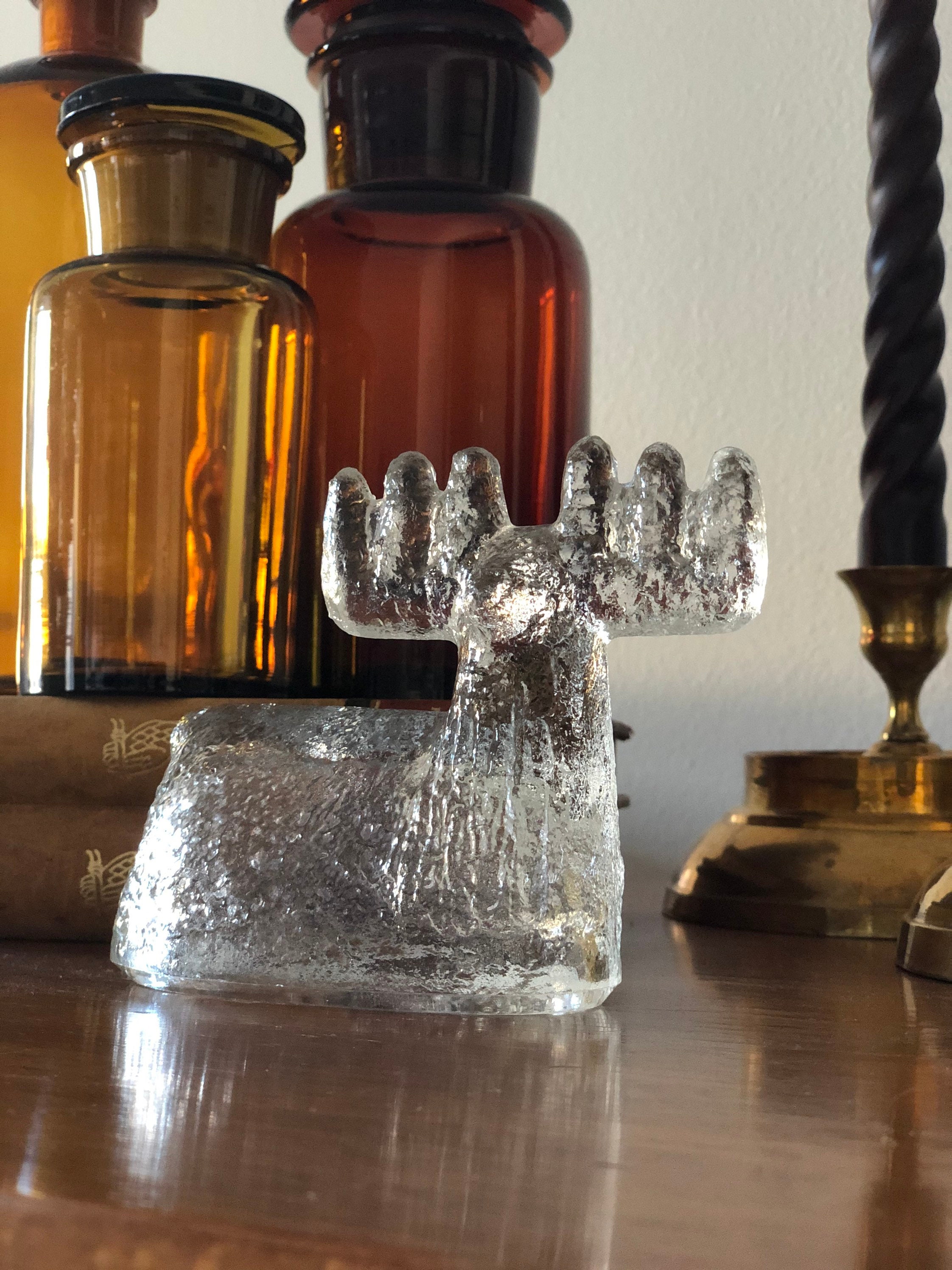 Sklo Union crystal figurine Pavel Panek Czech glassworks Rudolfova ...