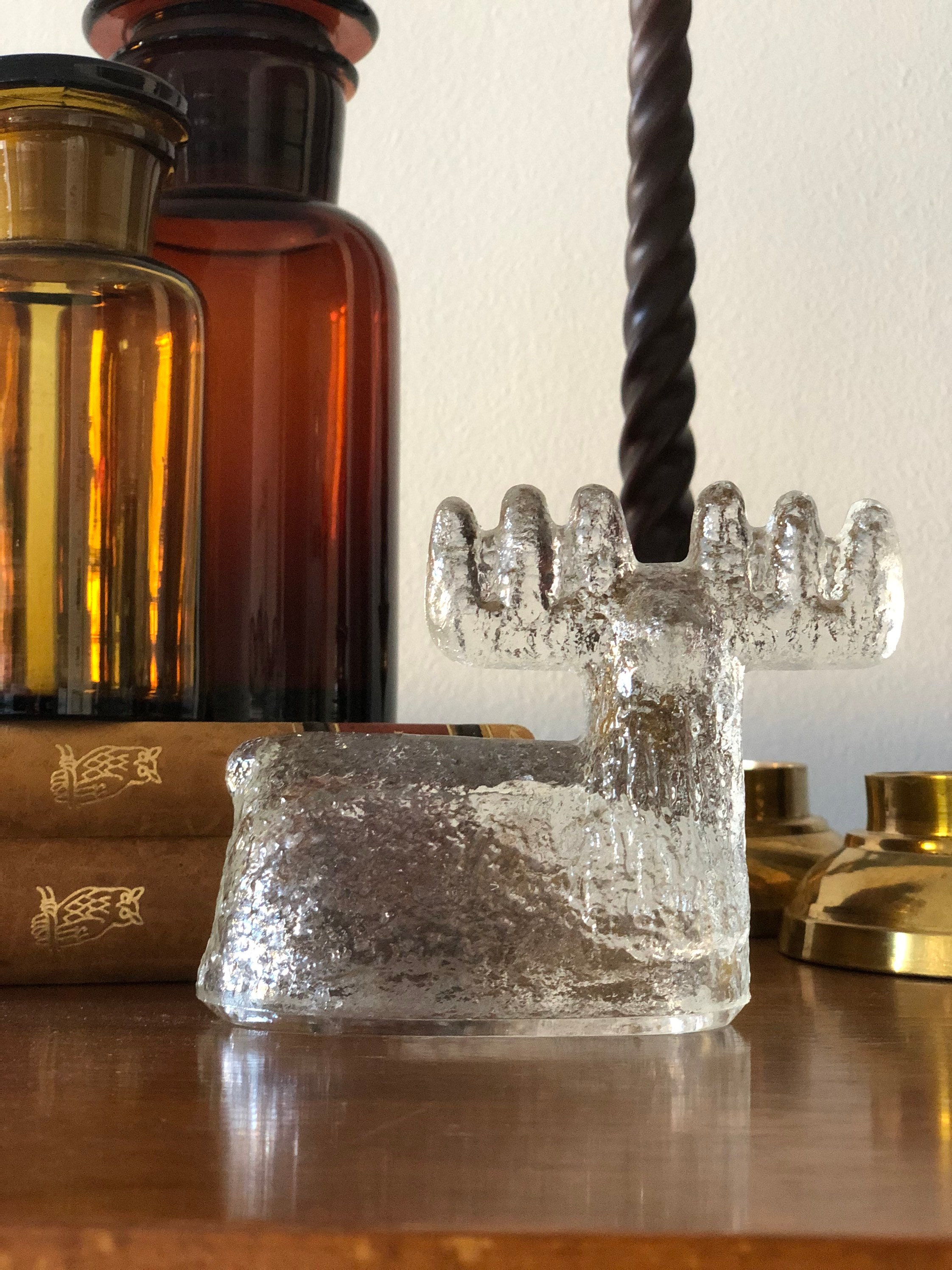Sklo Union crystal figurine Pavel Panek Czech glassworks Rudolfova ...
