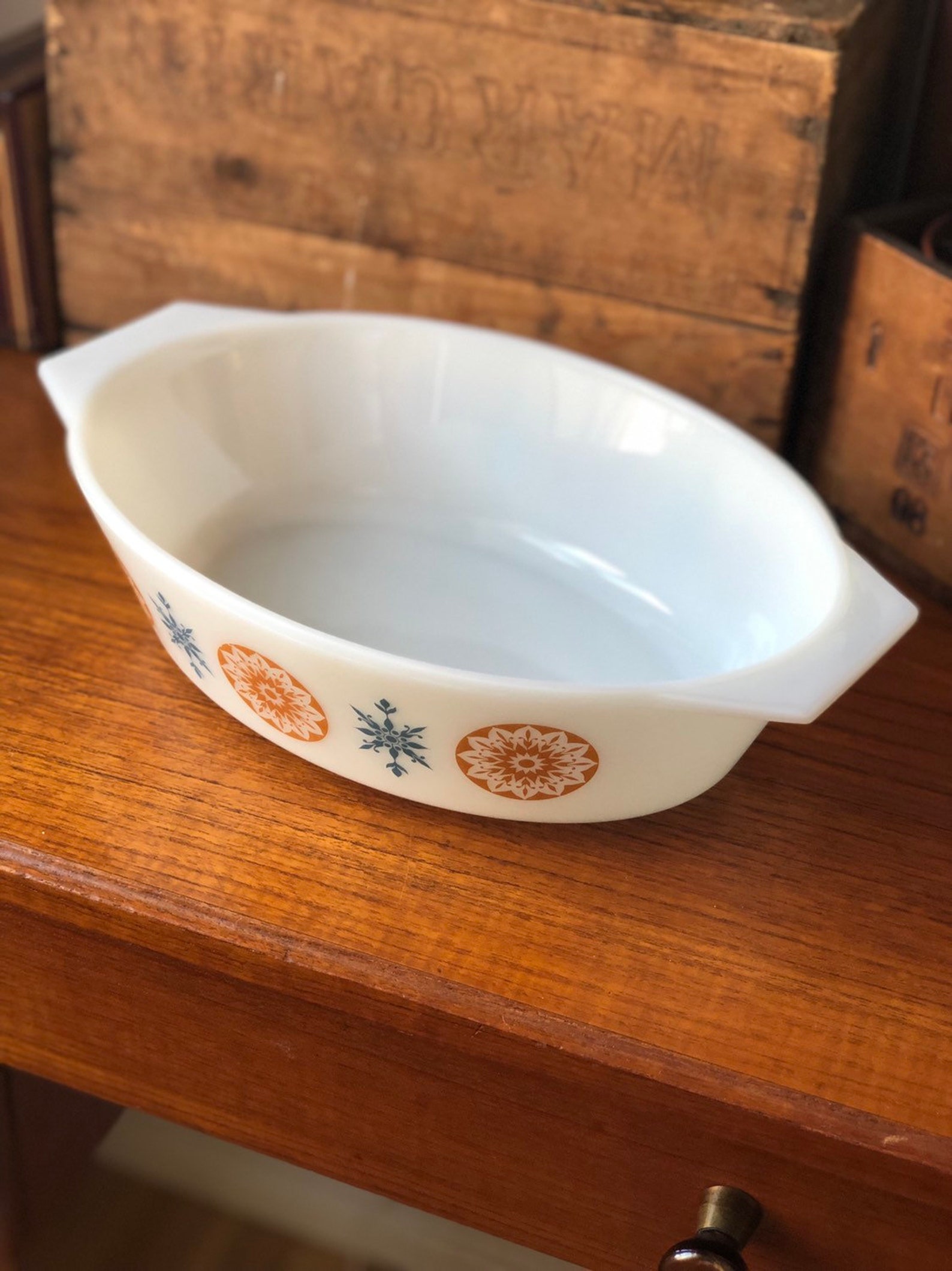 Pyrex JAJ Casserole Dish Morning Star Series Retro Jaj | Etsy