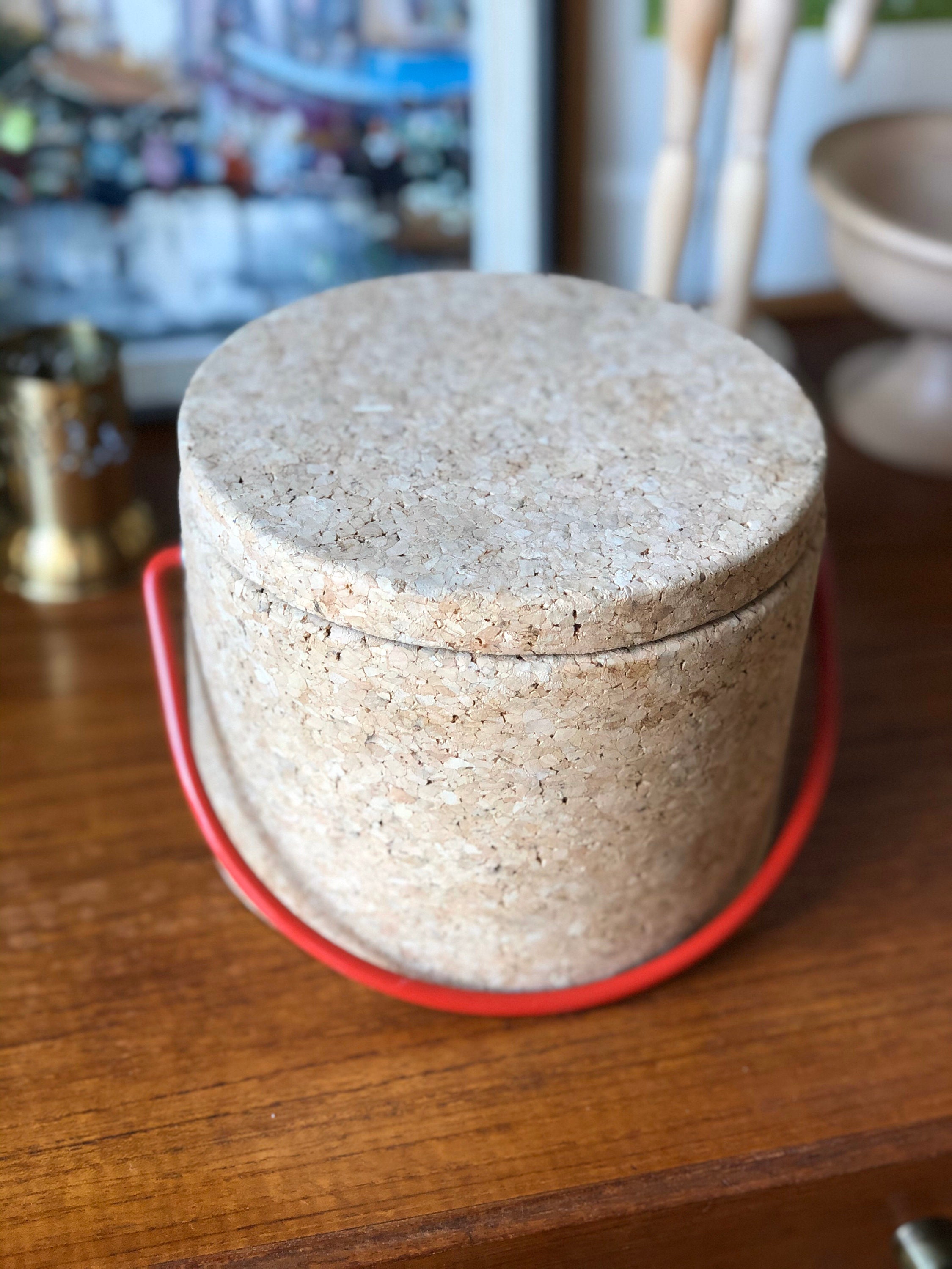 Swedish Cork ice bucket made in Sweden Scandinavian design scandi boho ...