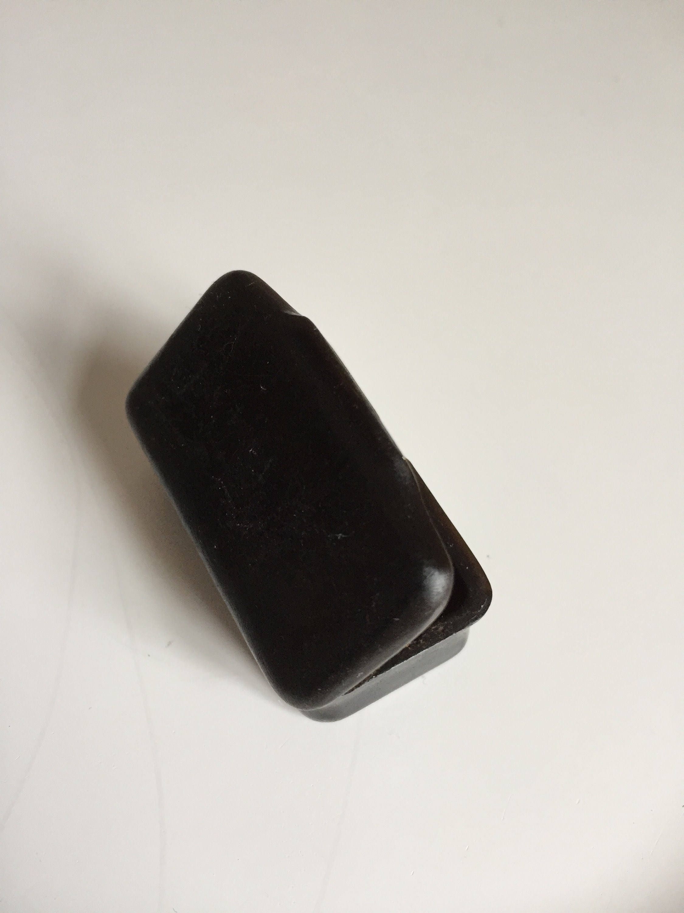 Antique Scandinavian hand carved antler pill box 1800s primitive viking ...