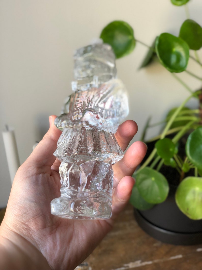 Nordic Native Samer / First Nations / Glass Sculpture Paperweight ...