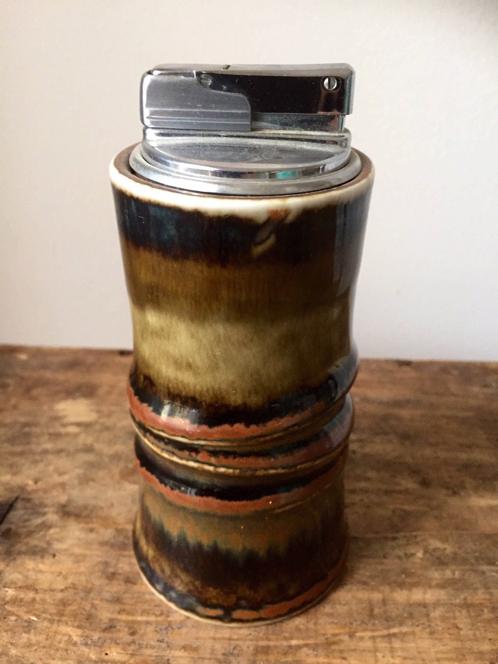 Vintage/ rare /Rörstrand/Sweden / ceramic / Table /Lighter/60s/Bamboo ...