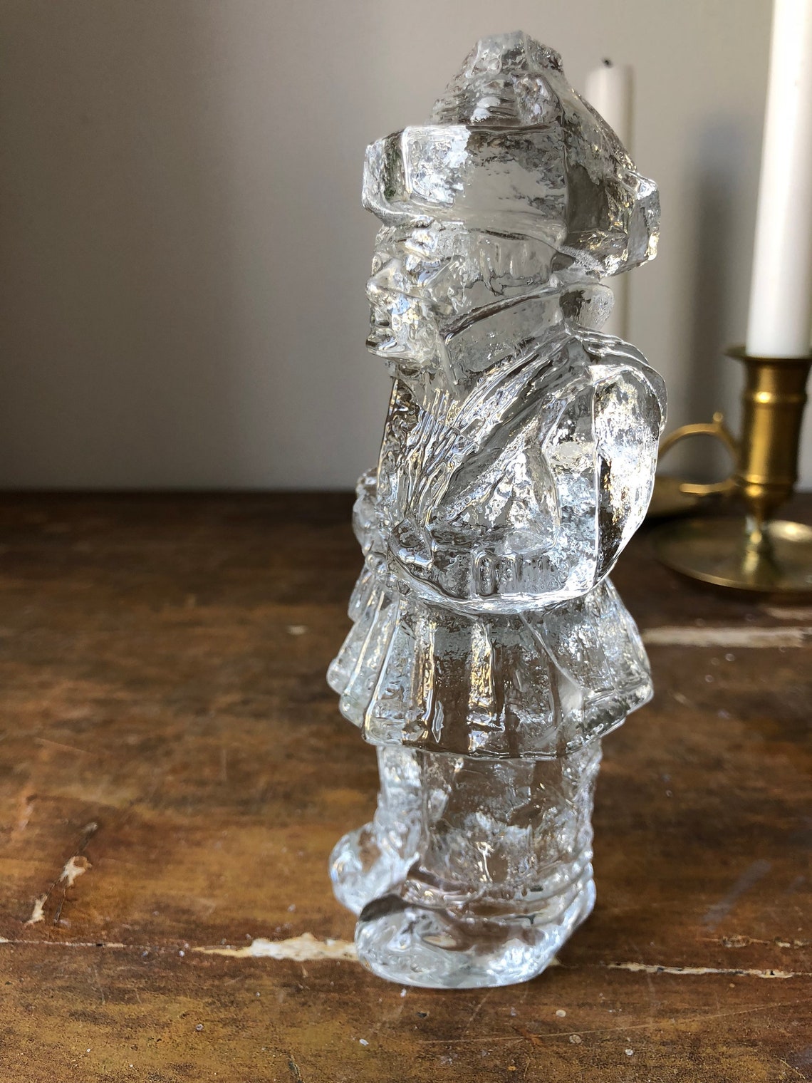 Nordic Native Samer / First Nations / Glass Sculpture Paperweight ...