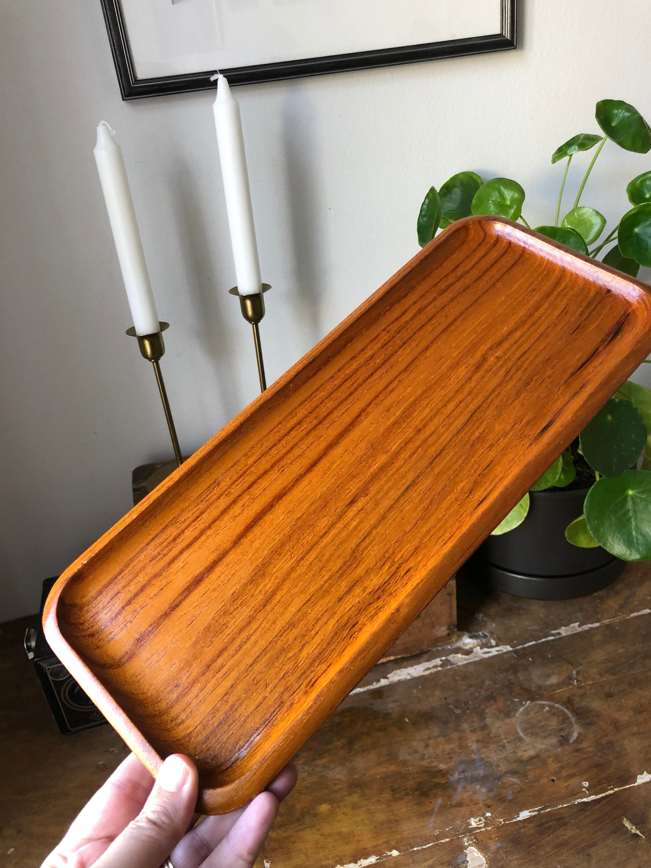 Swedish Karl Holmberg AB / Midcentury Modern teak serving tray ...