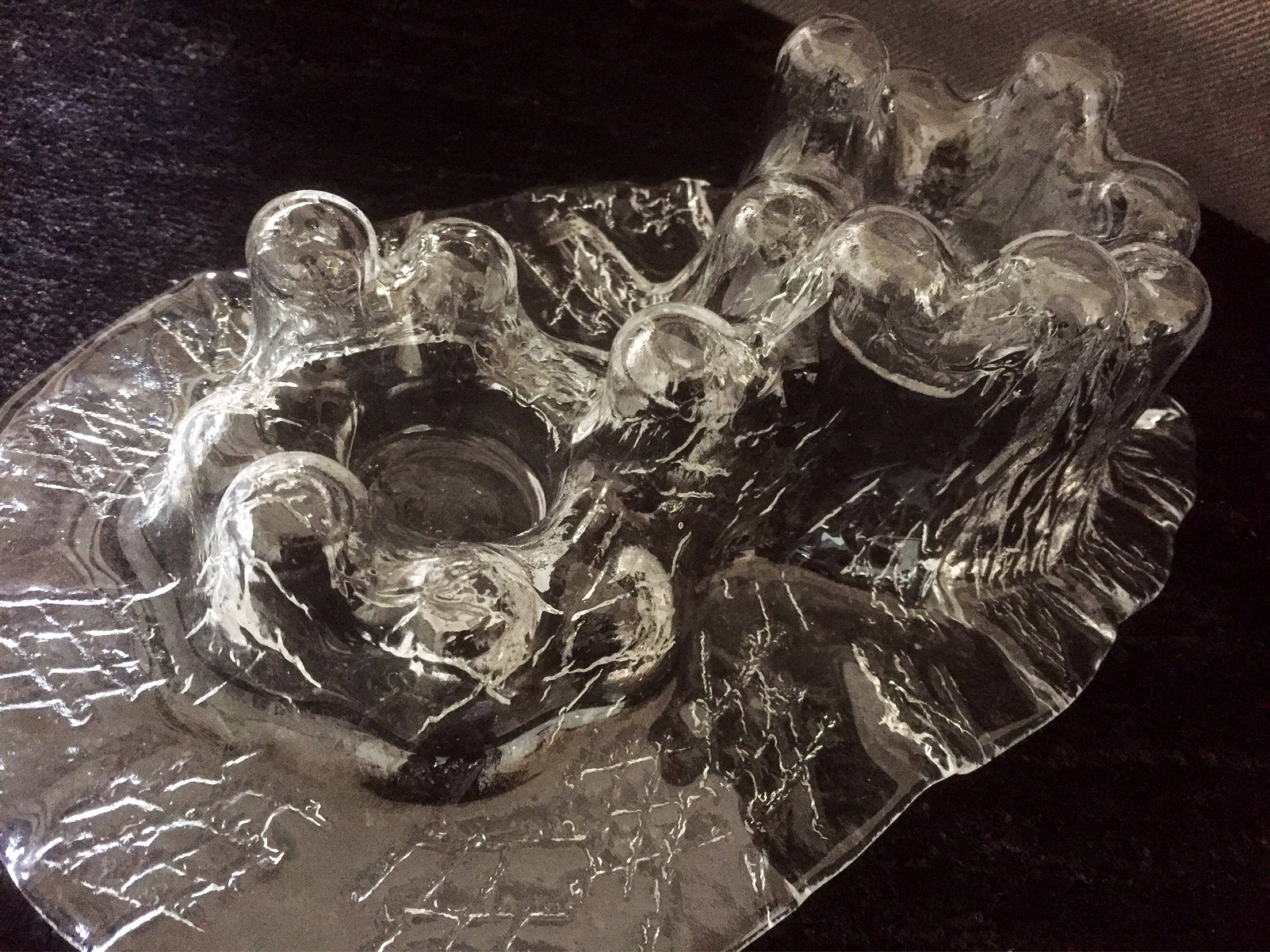 Castello/crystal/ votive/candle holder /Hannu Kalliola/ice/winter ...