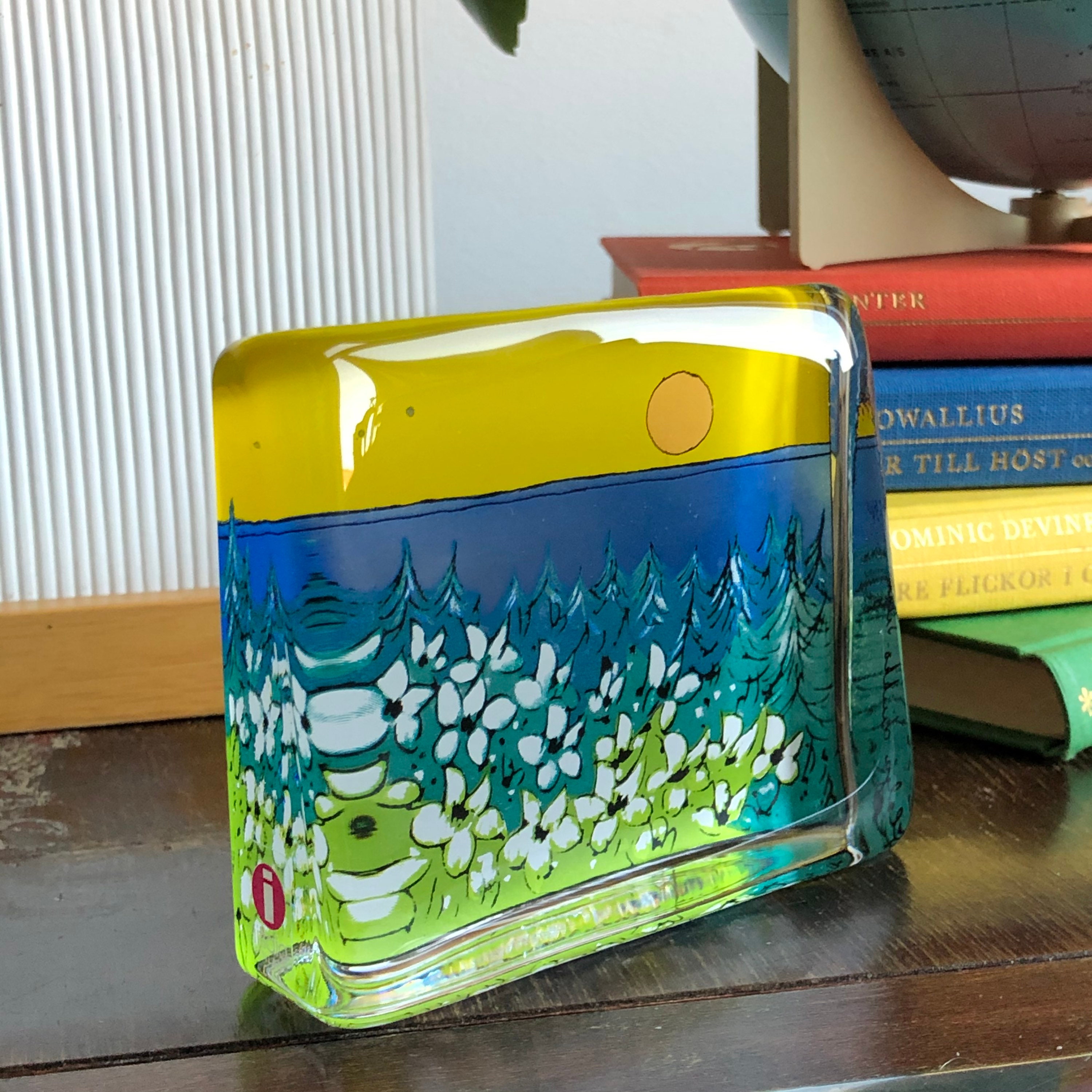 Iittala Heljä Liukko-Sundström paperweight made in Finland / Finnish ...