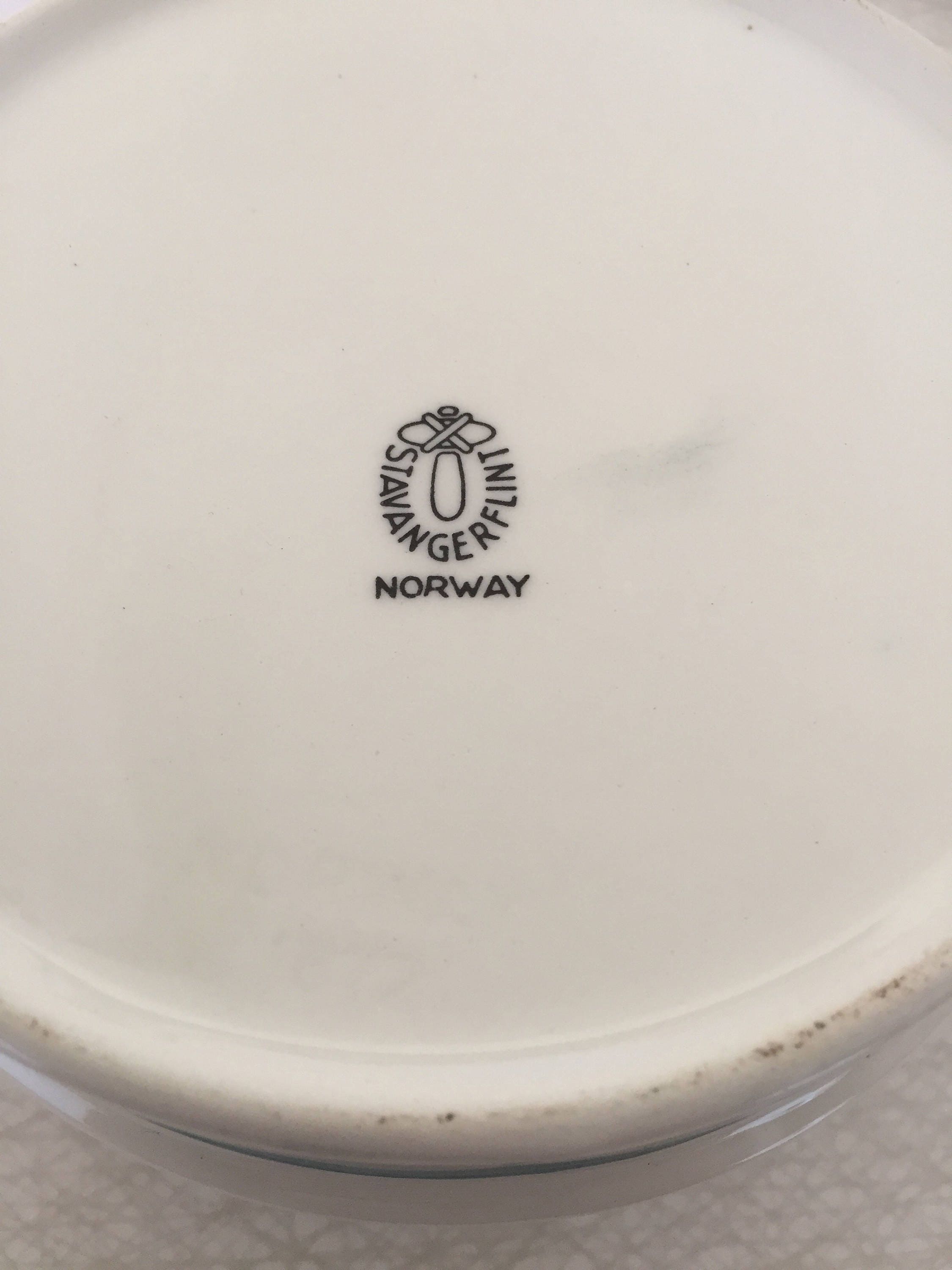 stavangerflint/ceramic/pot with lid/Norway/Norwegian