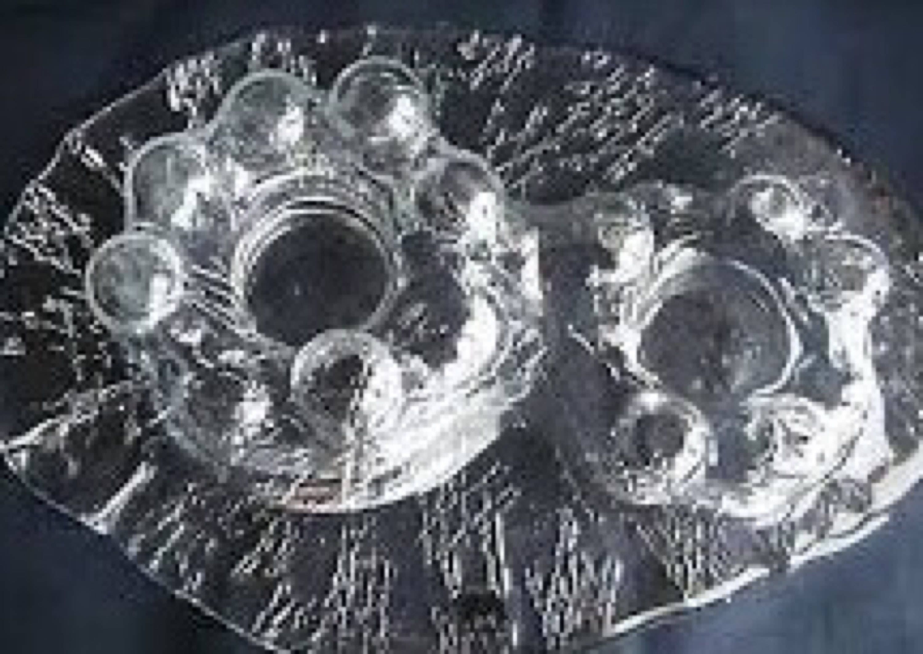 Castello/crystal/ votive/candle holder /Hannu Kalliola/ice/winter ...