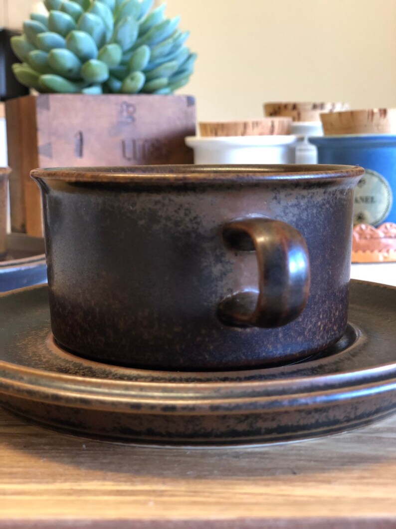 Arabia Ruska Tea Mug Tea Cups Saucers Designed by Ulla Procope - Etsy