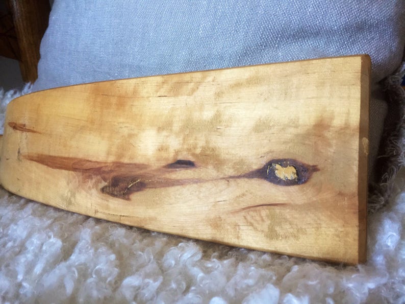 Vintage Scandinavian Wooden Handcarved Serving Tray With - Etsy