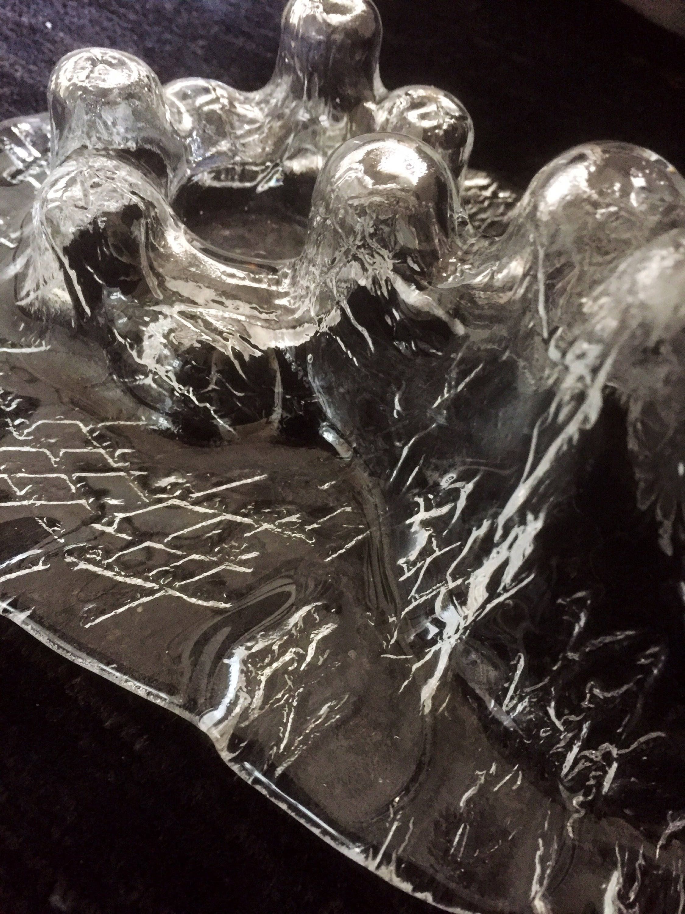 Castello/crystal/ votive/candle holder /Hannu Kalliola/ice/winter ...