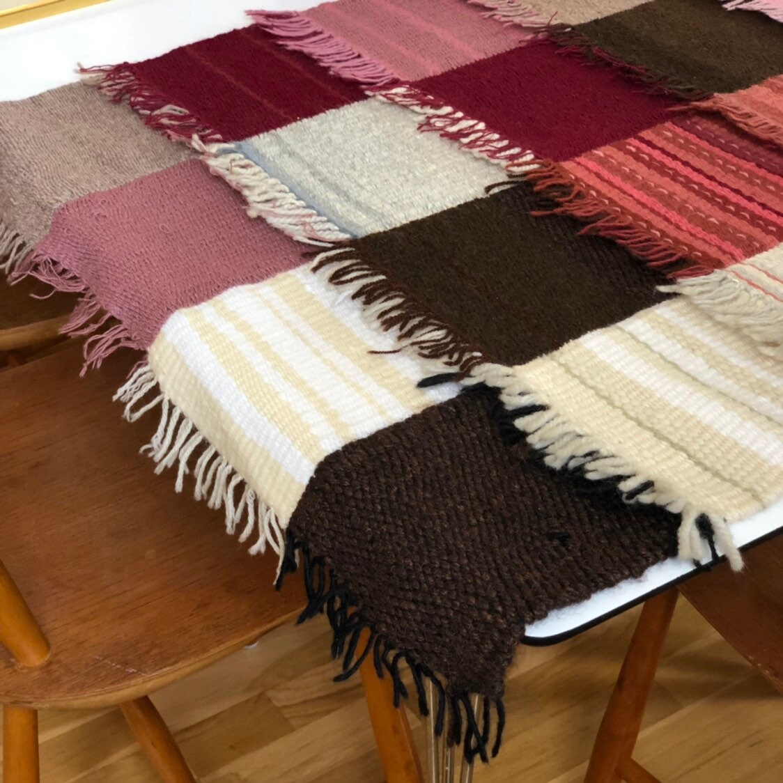 Original Scandinavian woven textil art wall hanging tapestry nordic ...