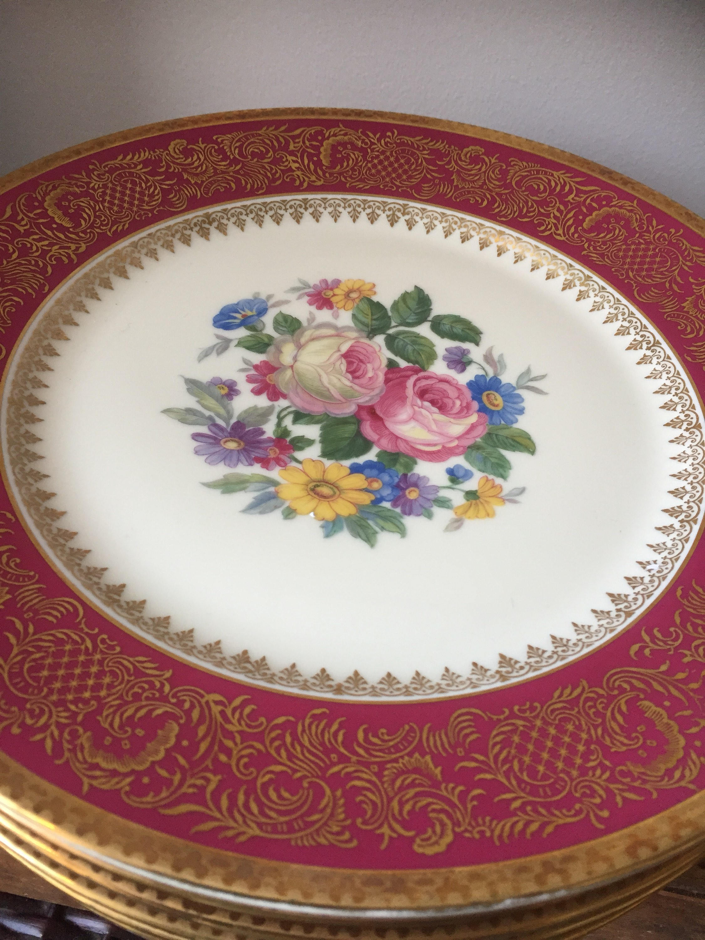 Set of 6 Rosenthal Thomas Continental dinner plate plates set of 6 ...
